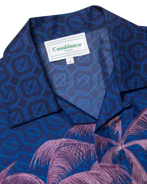 Casablanca Nuit A Maui Silk Shirt