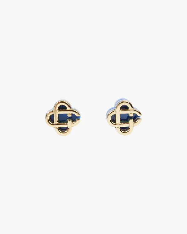 Casablanca Hiking Stacked Earrings - Multicolor