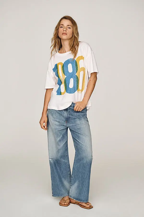 PILCRO 1986 Cotton Graphic Tee