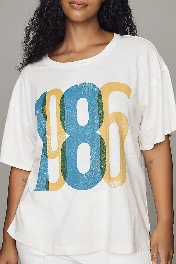 PILCRO 1986 Cotton Graphic Tee
