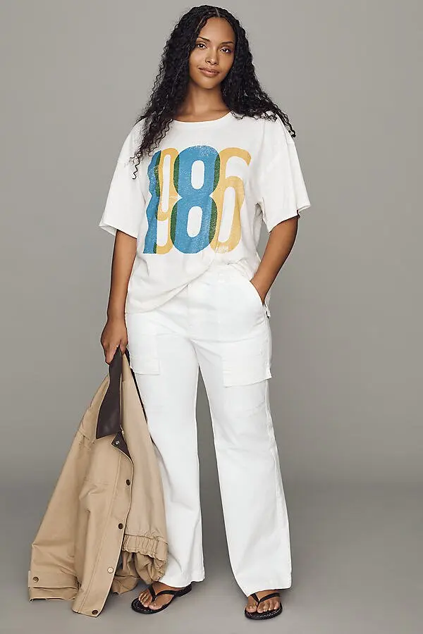PILCRO 1986 Cotton Graphic Tee