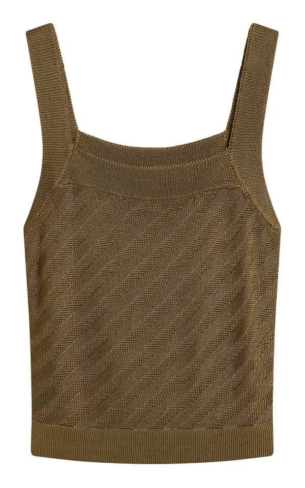 Posse Nyla Striped Knit Tank Top