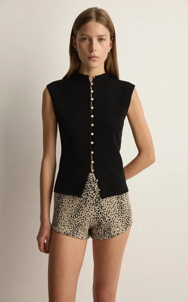 Posse Lottie Button Up Vest