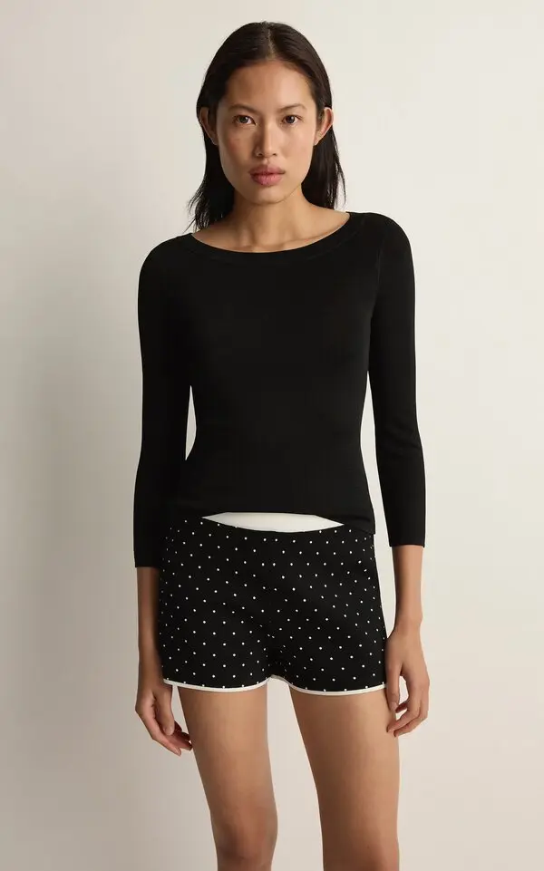Posse Aimee Boat Neck Top