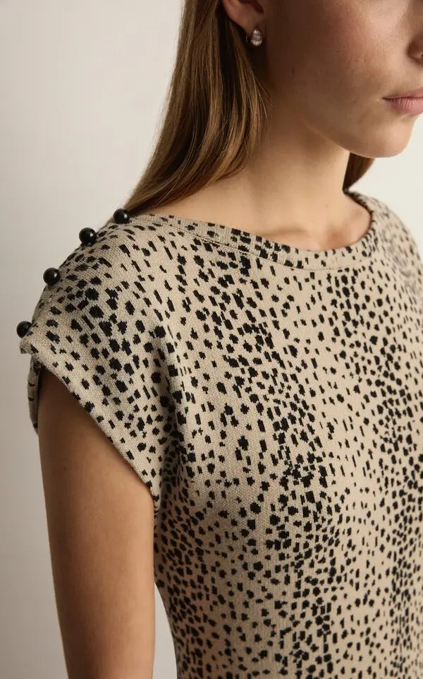 Posse Lottie Spotted Mini Dress