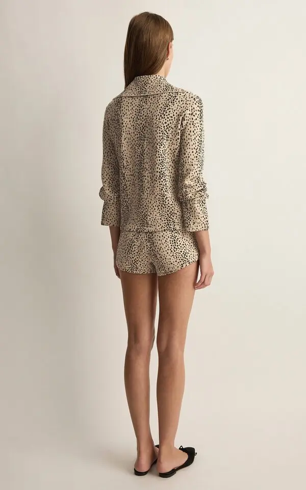 Posse Lottie Spotted Mini Shorts