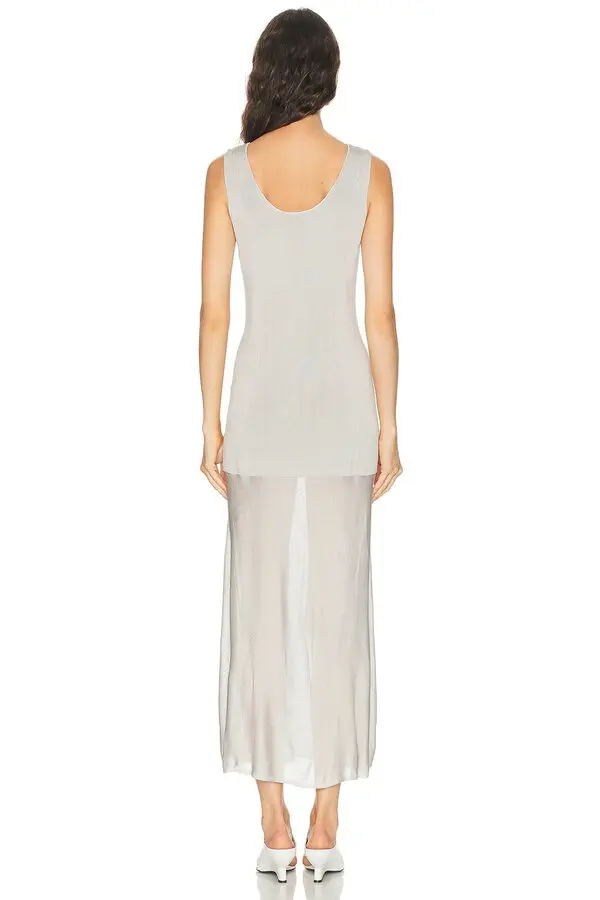 HOUSE OF DAGMAR Metallic Knit Maxi Dress