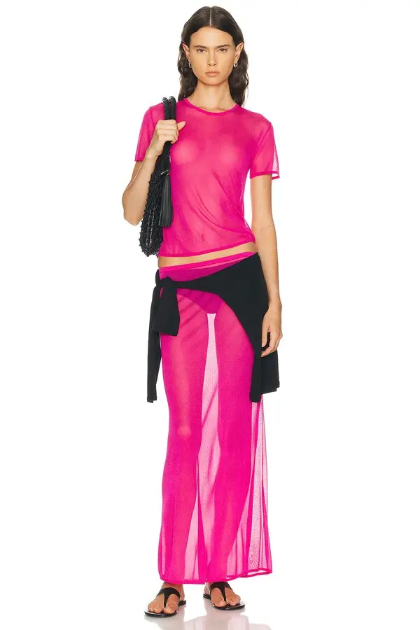 LESET Jack Tee In Pink