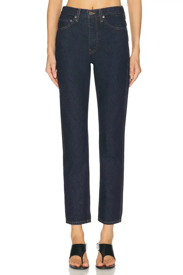 Khaite Finley Straight Leg Jeans - Benson