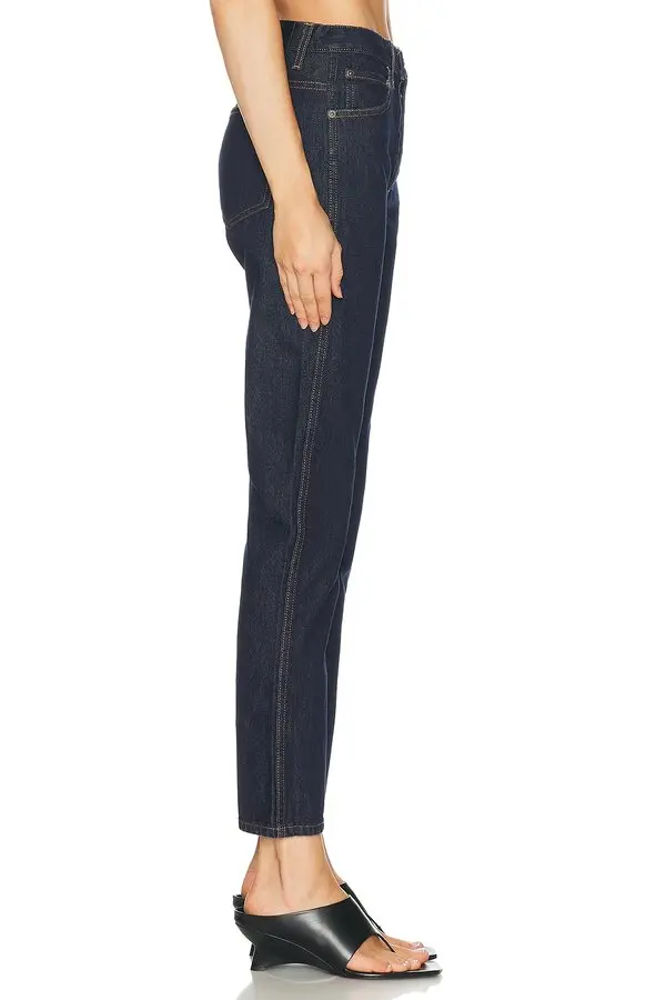 Khaite Finley Straight Leg Jeans