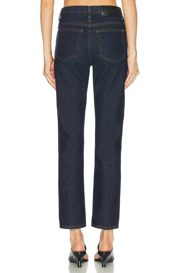 Khaite Finley Straight Leg Jeans