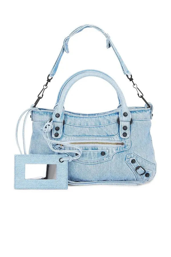 Balenciaga Le City First Bag - Light Blue