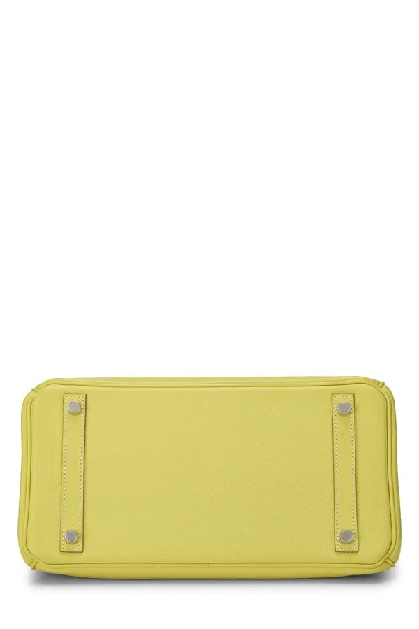 Hermès Lime, Gris Perle Epsom Candy Birkin 30
