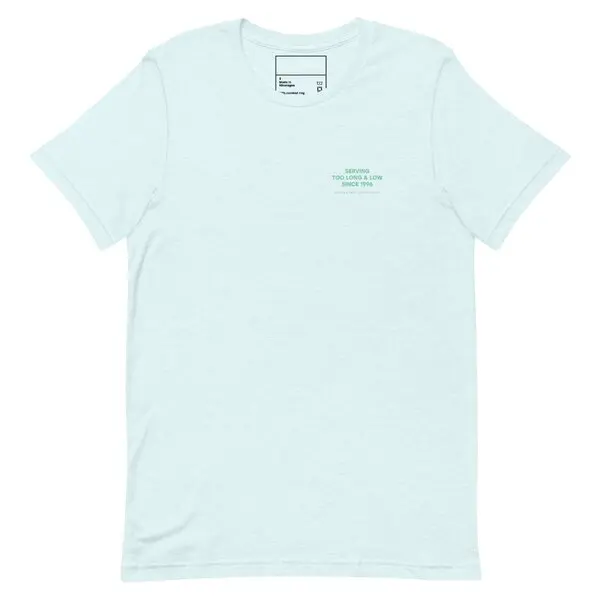 ANCHOR & CREW Set Point Social' Volleyball Organic Cotton T-shirt - Blue