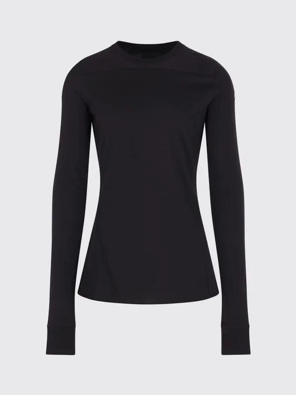 RICK OWENS + MONCLER Girder Stretch Jersey T-shirt - Black