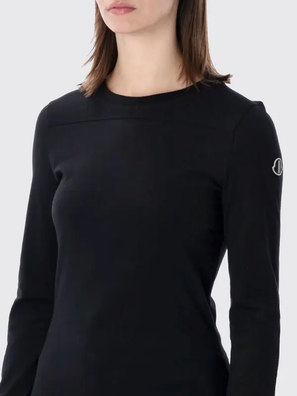 RICK OWENS + MONCLER Long-sleeved T-shirt - Black