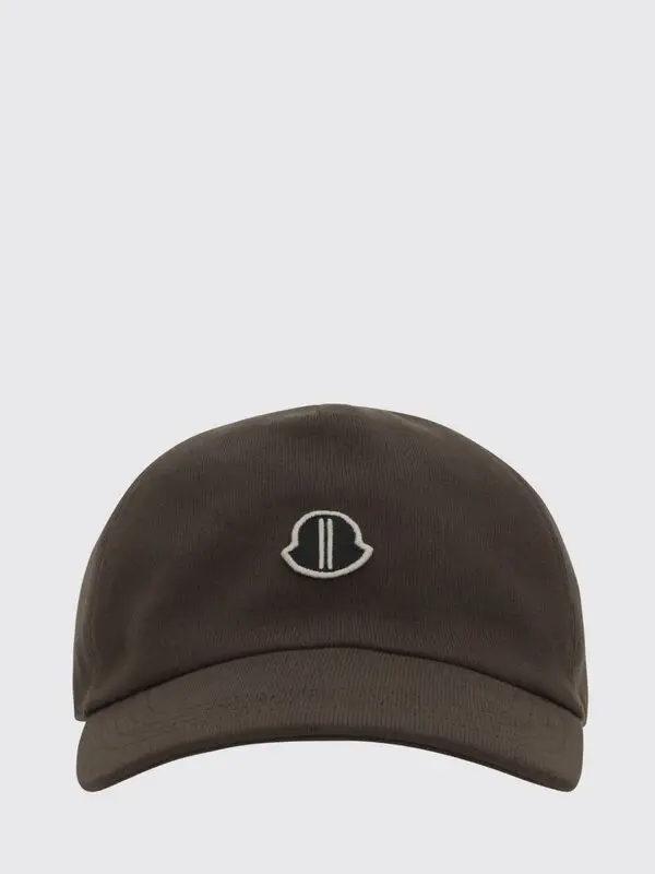 RICK OWENS + MONCLER Cotton Baseball Cap With Logo