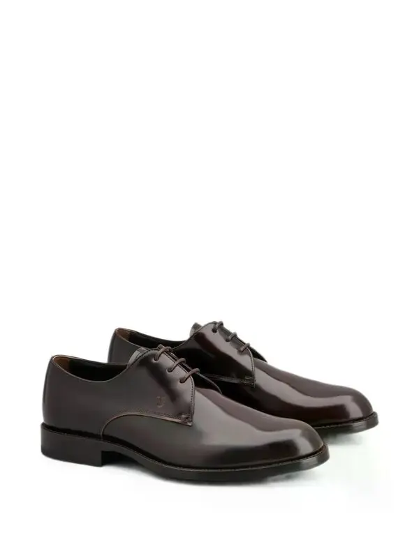TOD'S Debossed Logo Derby Shoes