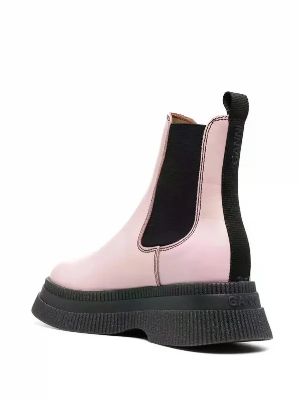 GANNI Elasticated Side-panel Boots