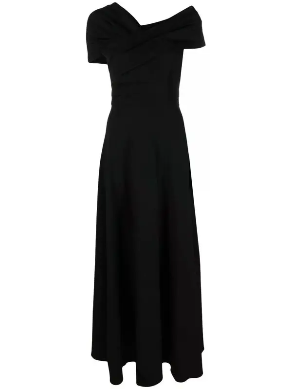 Co Greician Asymmetric Maxi Dress