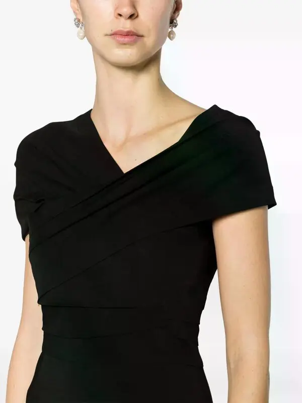 Co Greician Asymmetric Maxi Dress