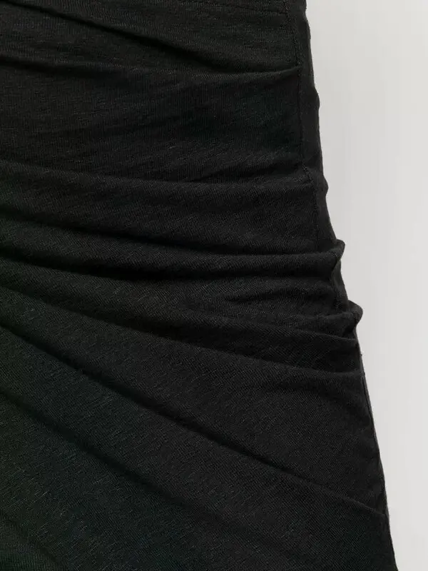 IRO PARIS Asymmetric Ruched Mini Dress