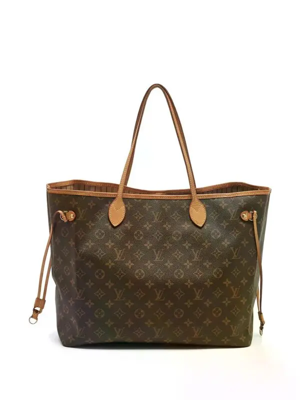 LOUIS VUITTON Monogram Canvas Neverfull Gm Tote Bag - Brown