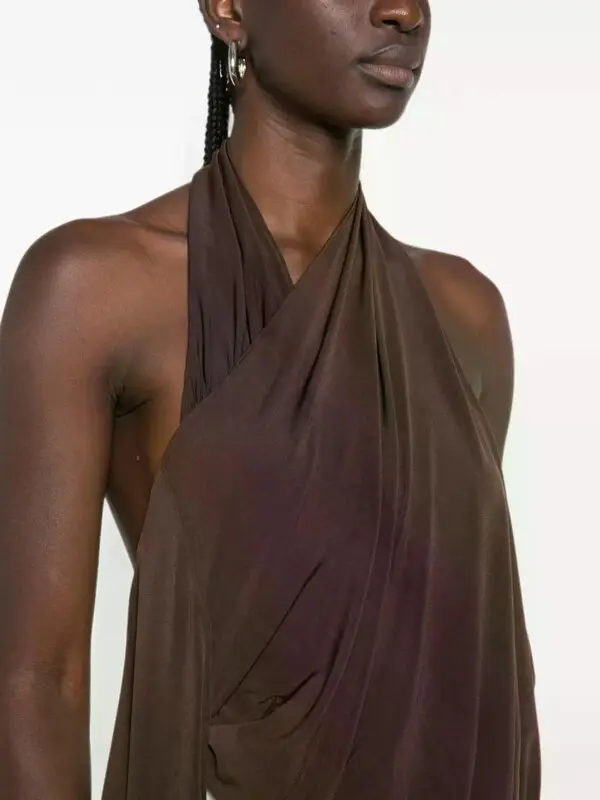 Coperni Draped Halterneck Top