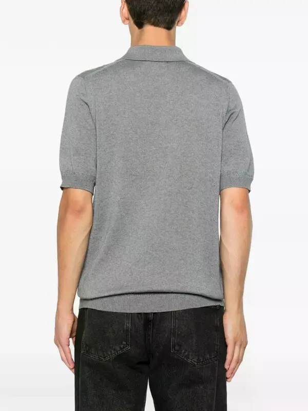 Alexander McQueen Logo-embroidered Short-sleeve Top