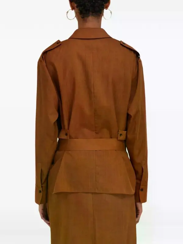 FERRAGAMO Virgin Wool Deconstructed Blazer