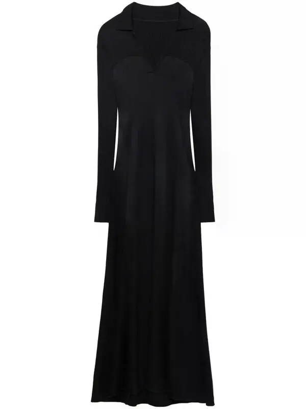 Simkhai Jonny Spread-collar Gown