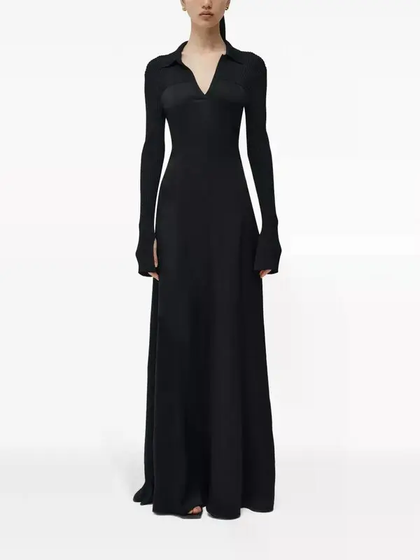 Simkhai Jonny Spread-collar Gown