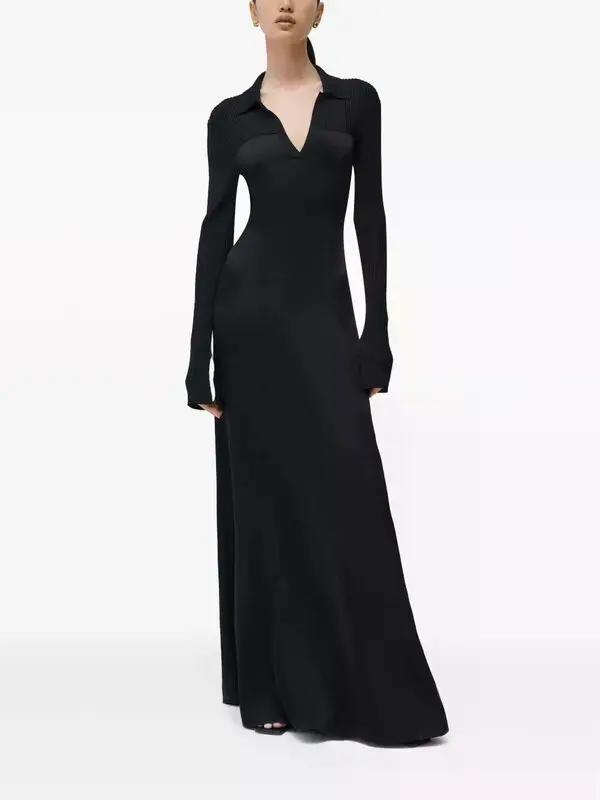 Simkhai Jonny Spread-collar Gown