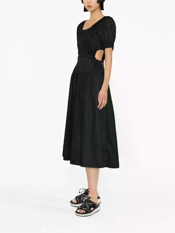 Ulla Johnson Golda Gathered Cut-out Dress