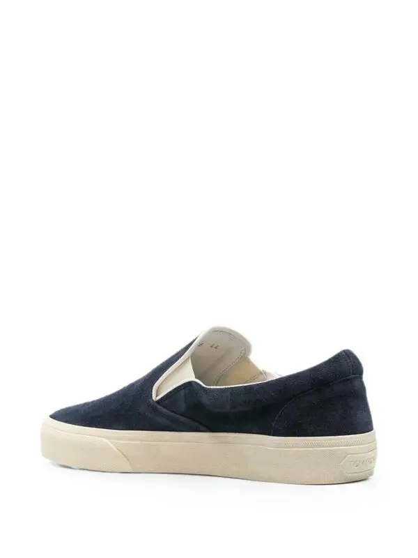 TOM FORD Suede Loafers - Blue