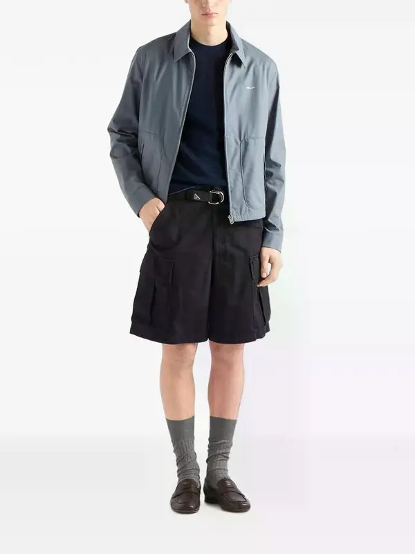 Prada Silk And Cotton Crew-neck Sweater