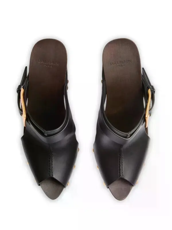 Balmain Wedge Mules
