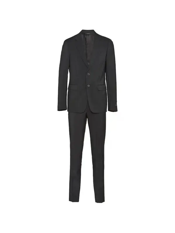 Prada Single-breasted Wool And Mohair Suit