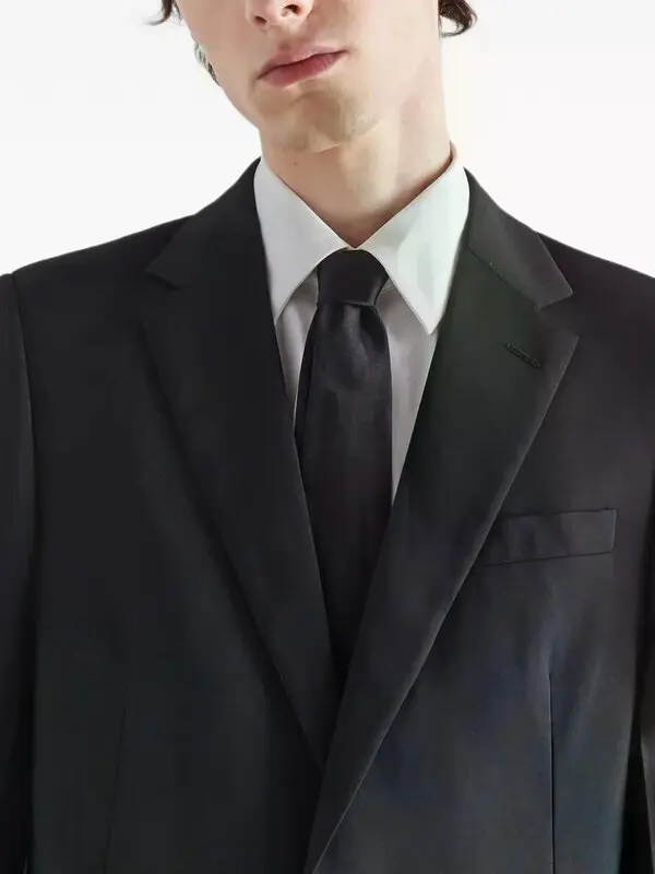Prada Single-breasted Wool And Mohair Suit