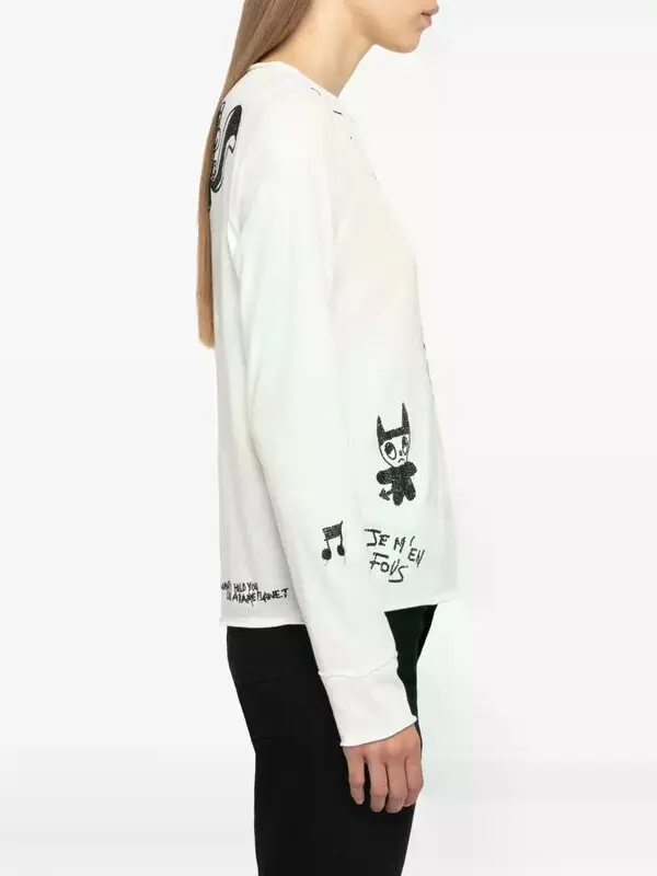 Zadig&Voltaire Happy Henley T-shirt