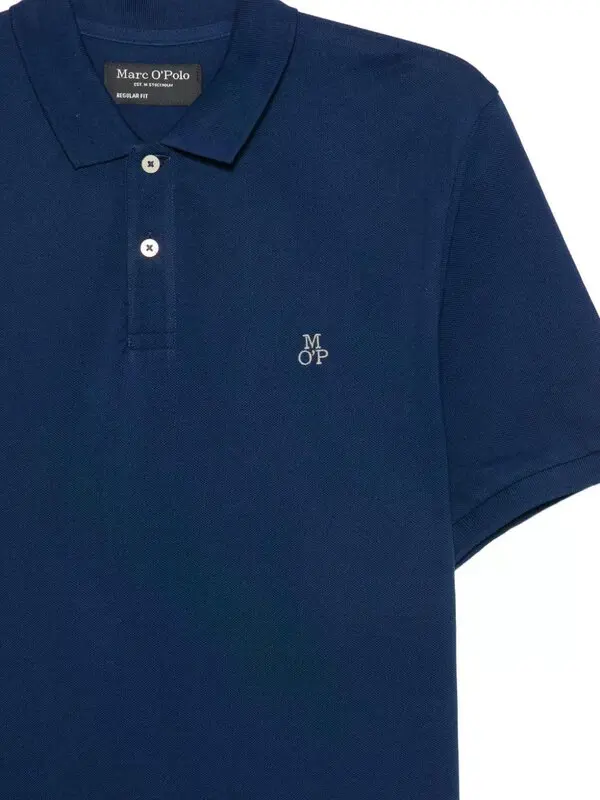 Marc O'polo Logo-embroidered Polo Shirt