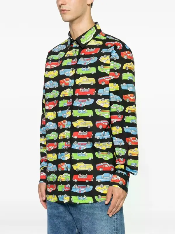 Moschino Car-print Shirt