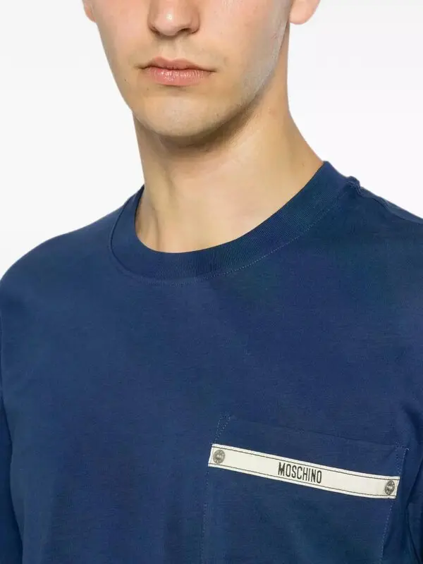 Moschino Patch-pocket T-shirt