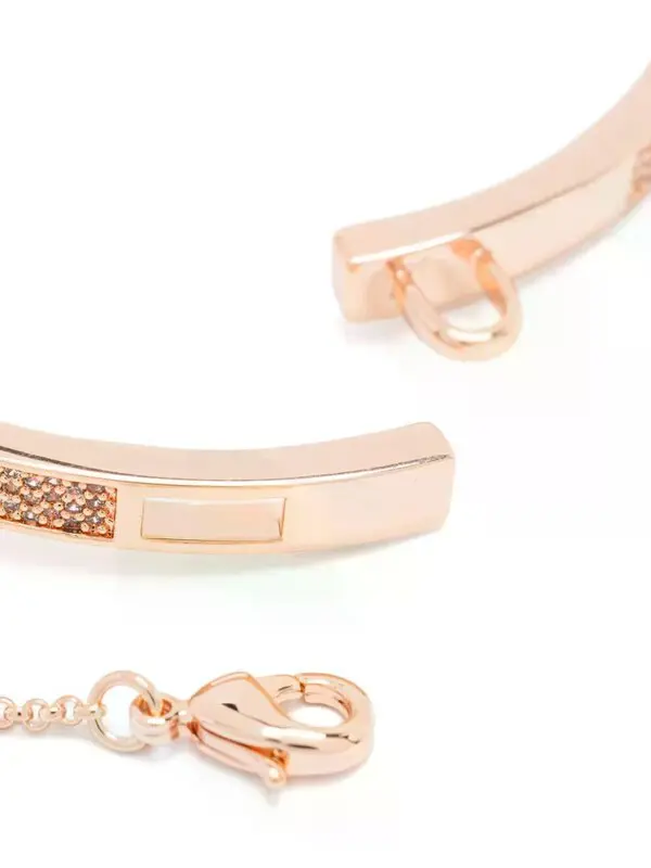 Eddie Borgo Pavé Thin Safety Chain Bracelet