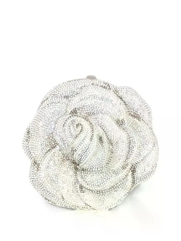 Judith Leiber Rose Desiree Crystal-embellished Mini Bag