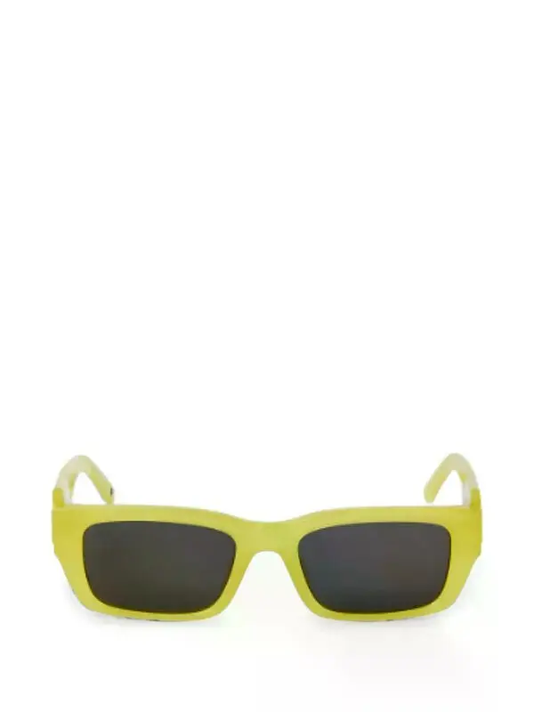 Palm Angels Rectangle Frame Sunglasses - Yellow