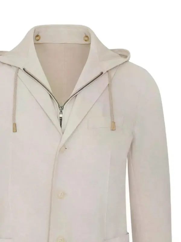 PATRICK ASSARAF Hooded Blazer