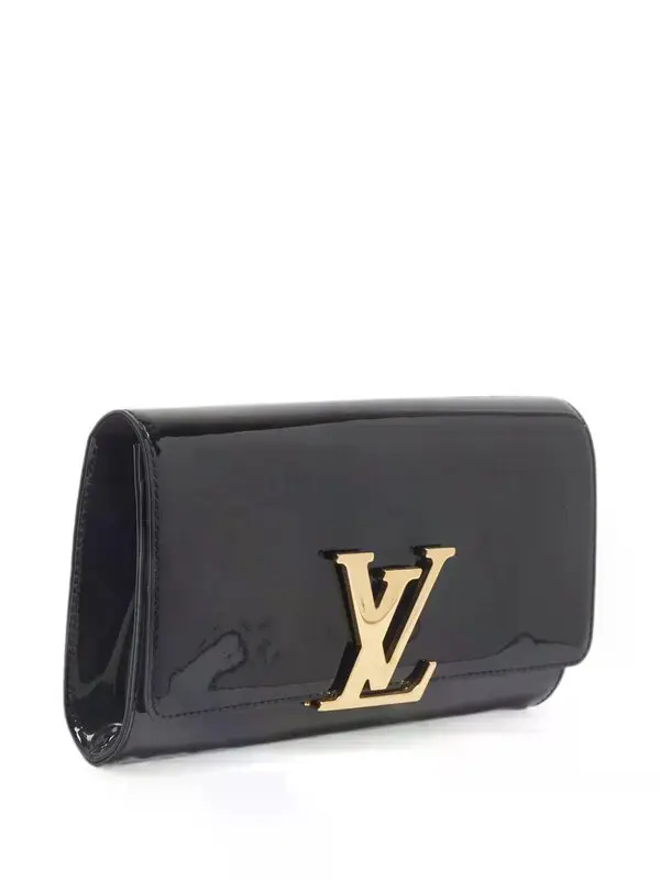 LOUIS VUITTON Louise Clutch Bag - Black