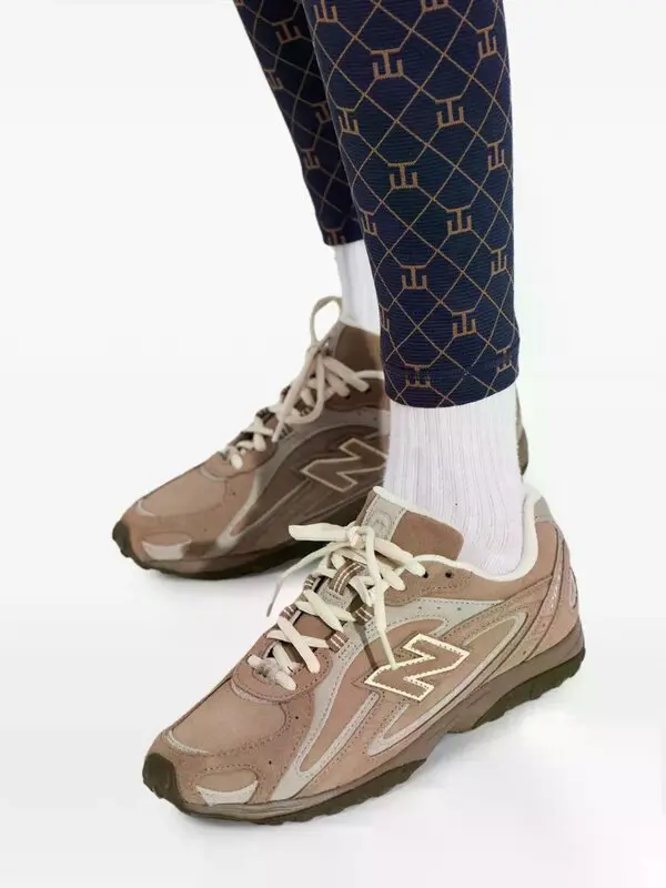 NEW BALANCE Panelled Leather Sneakers