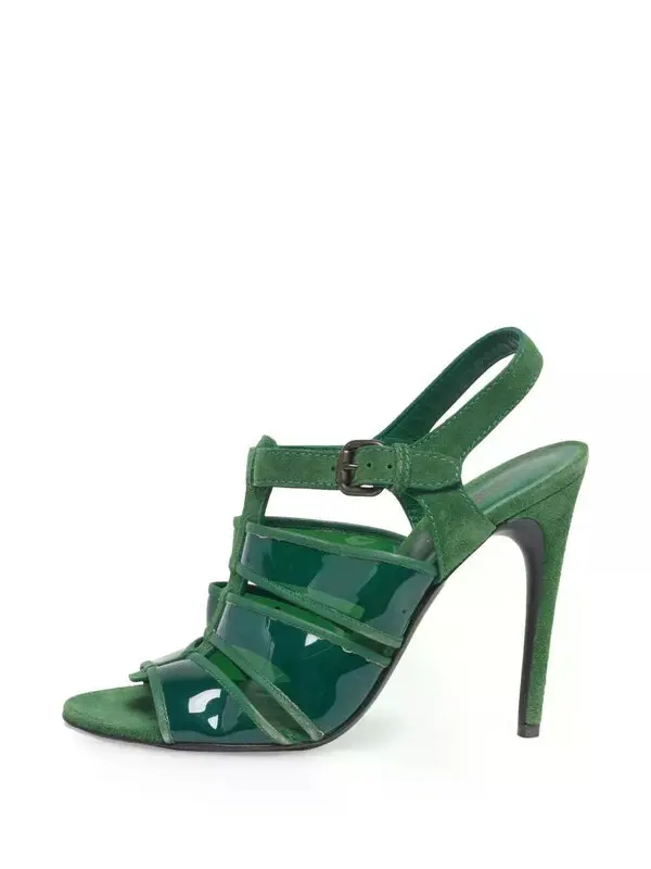 Bottega Veneta Strappy Slingback Stiletto Sandals